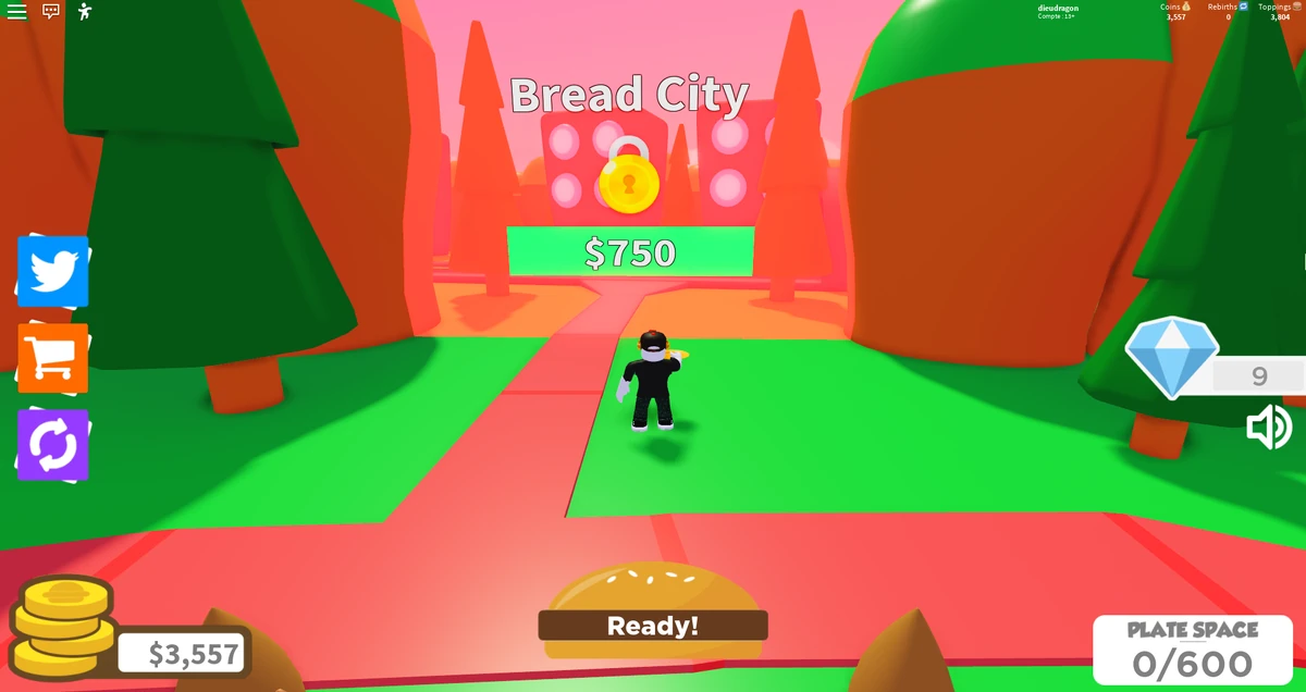 Bread City | Cheeseburger Simulator Wiki | Fandom