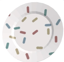 Confetti Plate | Cheeseburger Simulator Wiki | Fandom