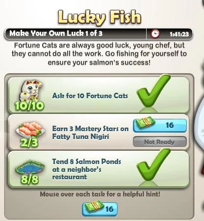 Lucky fish | ChefVille Wiki | Fandom