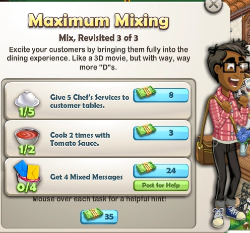 Maximum Mixing | ChefVille Wiki | Fandom