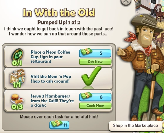 In With The Old | ChefVille Wiki | Fandom