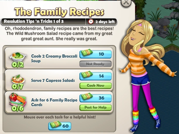 The Family Recipes | ChefVille Wiki | Fandom
