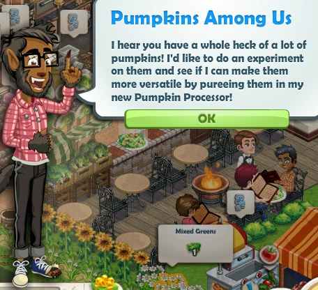 Pureed Pumpkins | ChefVille Wiki | Fandom