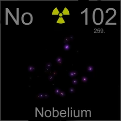 Nobelium Atom