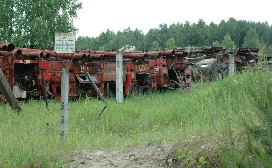 Chernobyl Vehicle Graveyard