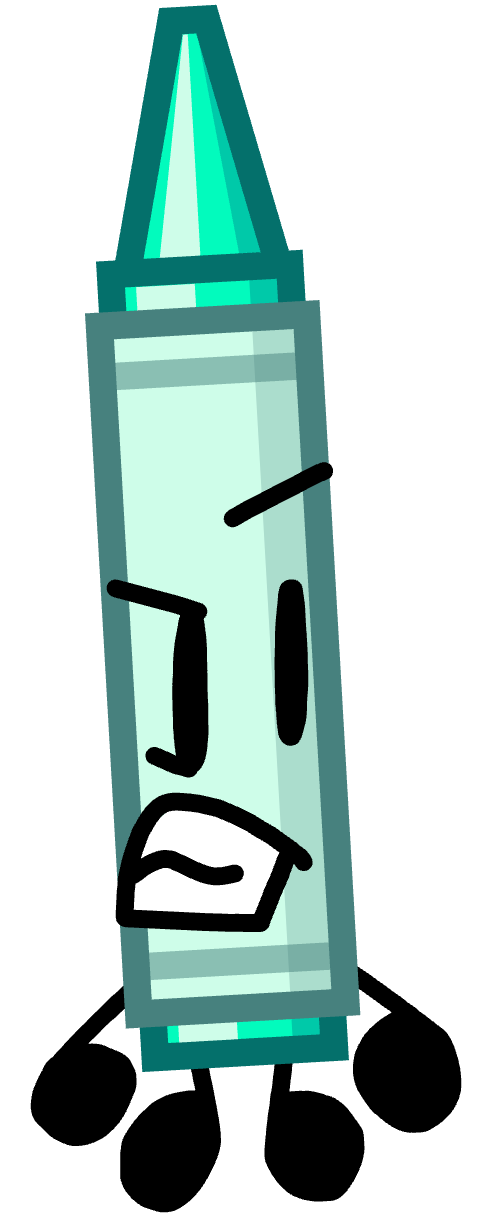 Turquoise Crayon | CherryColaCake Wiki | Fandom