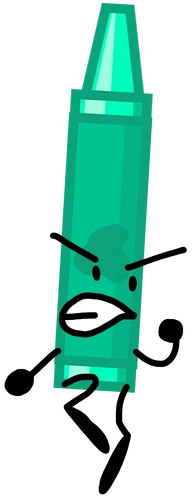 Turquoise Crayon | CherryColaCake Wiki | Fandom