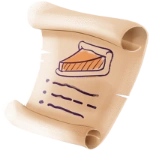 Pumpkin Pie Recipe Scroll | CherryTree | Fandom