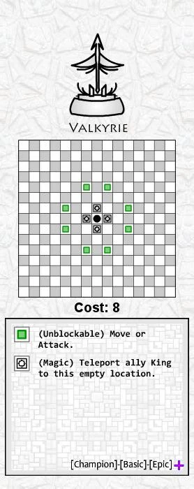 Valkyrie | Chess Evolved Online Wikia | Fandom