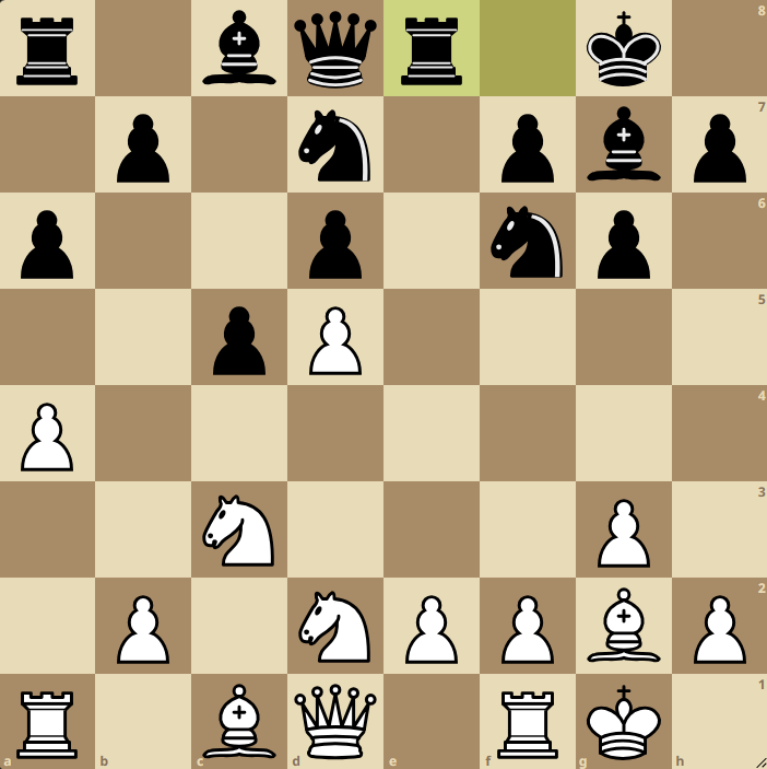 Benoni Defense: Fianchetto Variation, Hastings Defense, Main Line ...