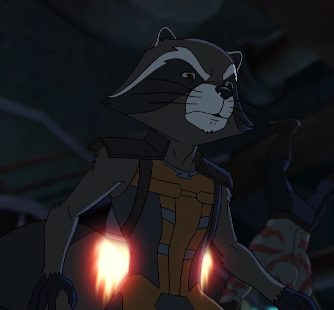 Animated Rocket Raccoon | Chew chew Wiki | Fandom