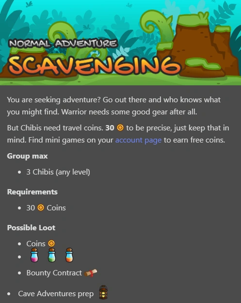 Adventures - Chibi Fighters Wiki