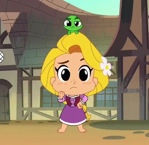 Principessa Disney Chibi Rapunzel