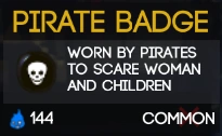 Pirate Badge | Chicken Assassin Wikia | Fandom