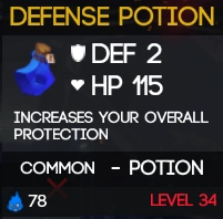 Defense Potion | Chicken Assassin Wikia | Fandom