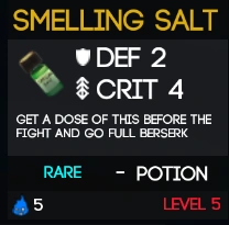 Smelling Salt | Chicken Assassin Wikia | Fandom