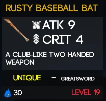 Rusty Baseball Bat | Chicken Assassin Wikia | Fandom