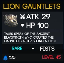 Lion Gauntlets | Chicken Assassin Wikia | Fandom