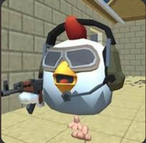 Chicken Gun Rooster Rudy Fight War | Chicken Files Wiki | Fandom