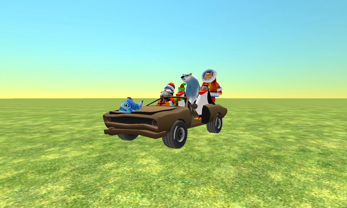 Christmas Car | Chicken Gun Wiki | Fandom