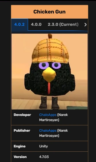 Guide: Infoboxes | Chicken Gun Wiki | Fandom