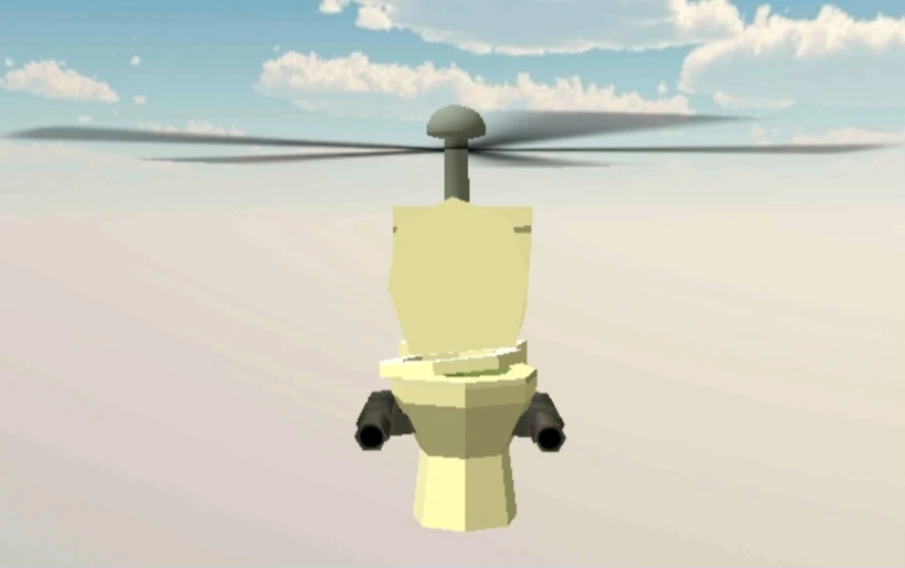 Toilet Helicopter | Chicken Gun Wiki | Fandom