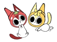 Katsup and Meowstard | Chikn Nuggit Wiki | Fandom