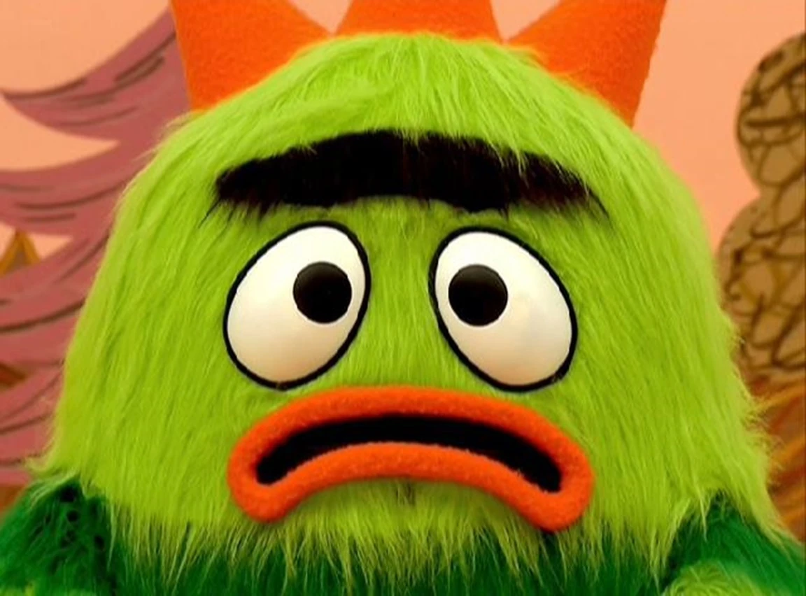 Yo Gabba Gabba Foofa Personagem