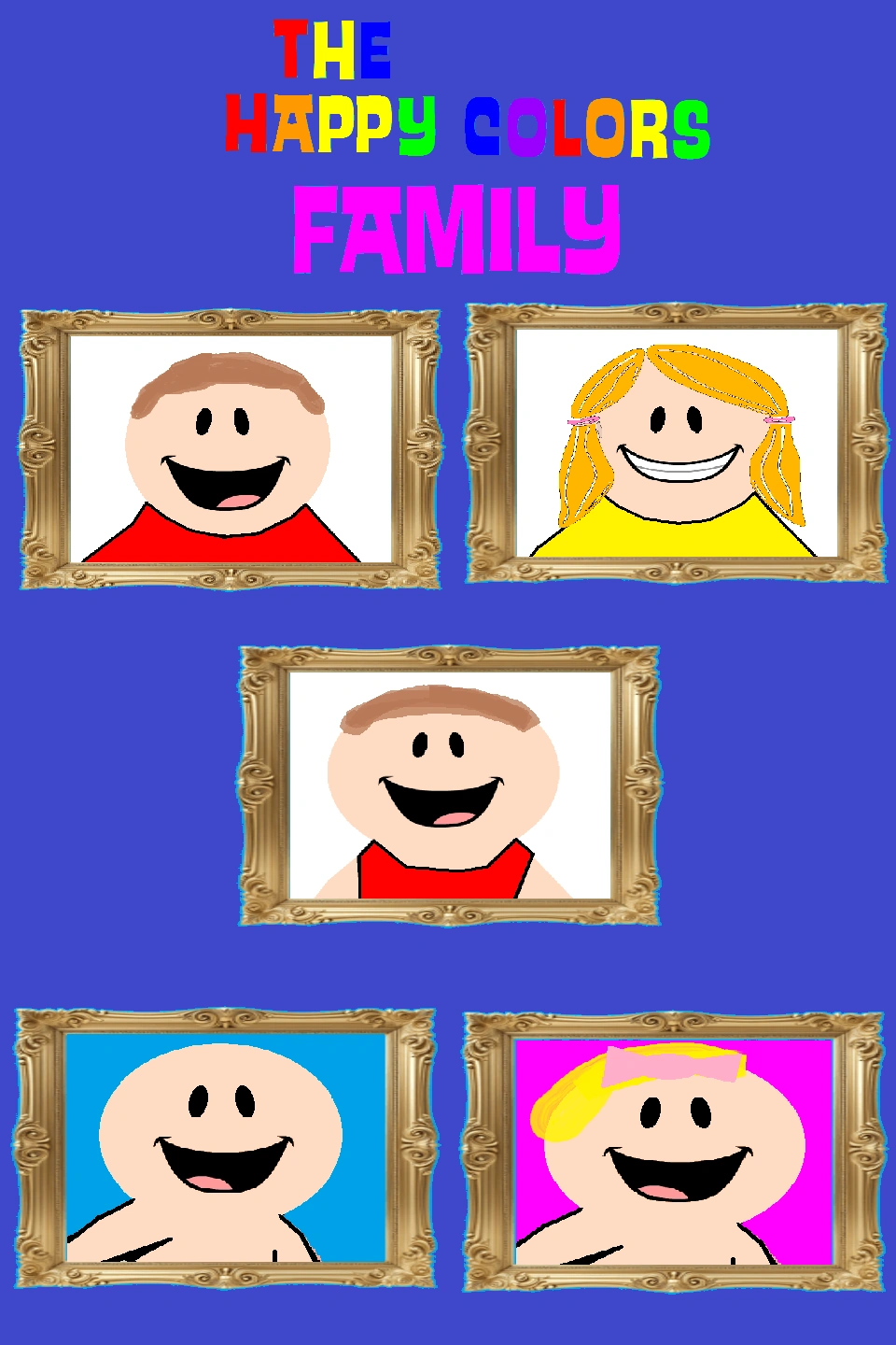The Happy Colors Family | Children's Music Group Wiki | Fandom