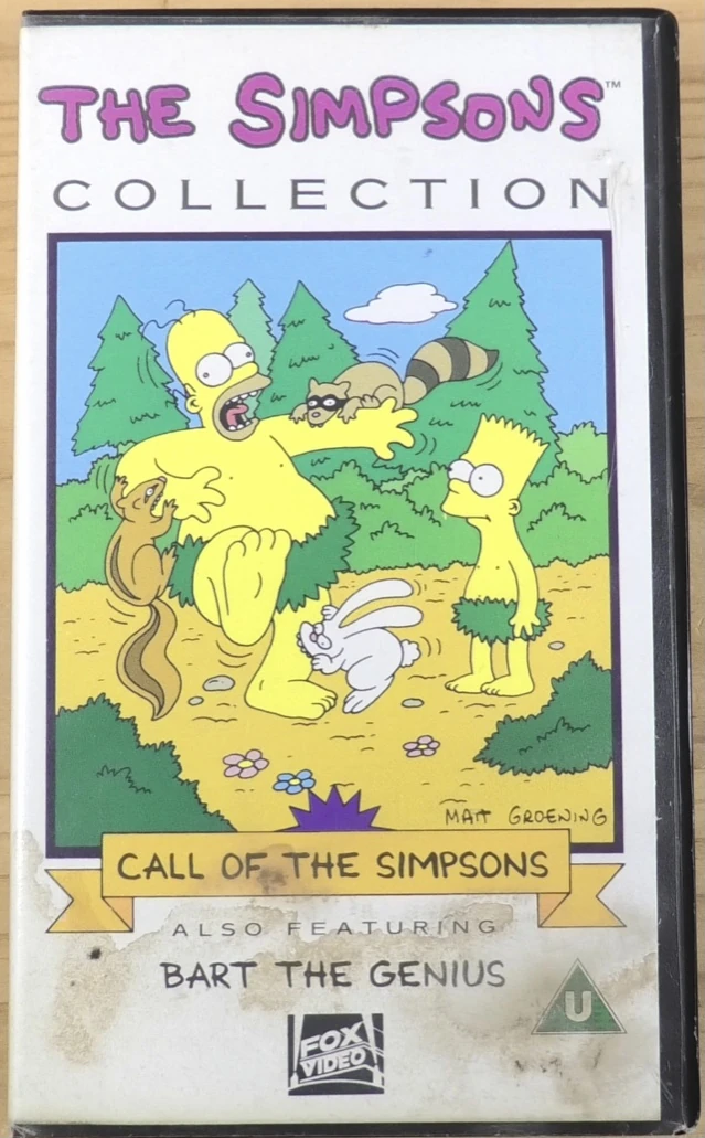 The Simpsons Collection - Call of the Simpsons | Children's Videos (UK ...