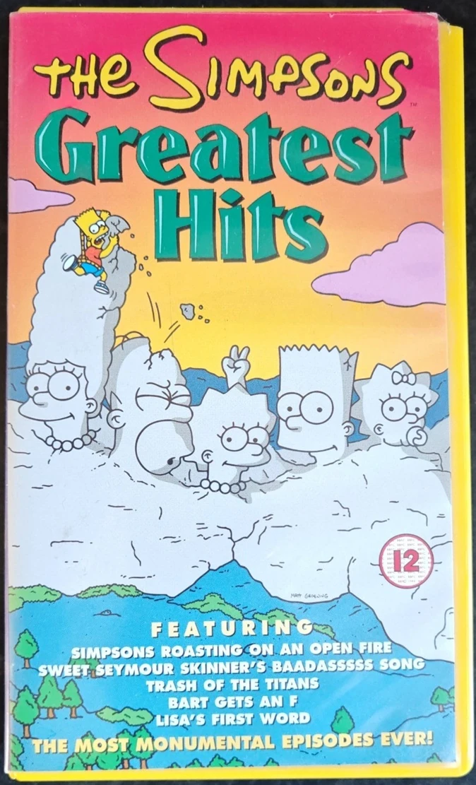 The Simpsons - Greatest Hits | Children's Videos (UK) Wiki | Fandom