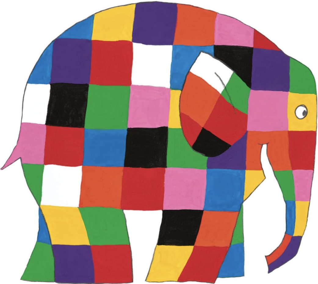 Elmer the Patchwork Elephant | Children's Books Wiki | Fandom