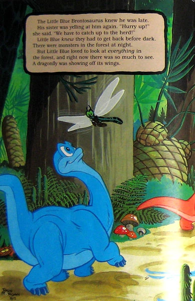 The Little Blue Brontosaurus | Children's Books Wiki | Fandom