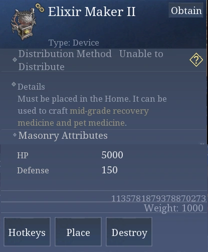 Elixir Maker 2 | Chimeraland Wiki | Fandom