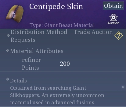 Centipede Skin | Chimeraland Wiki | Fandom