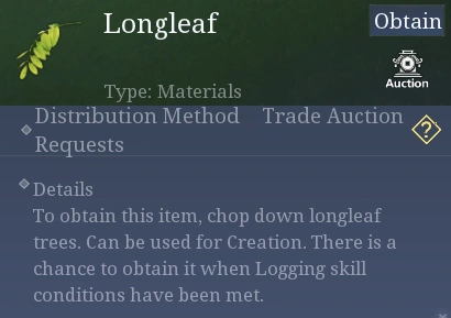 Longleaf | Chimeraland Wiki | Fandom