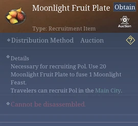 Moonlight Fruit Plate | Chimeraland Wiki | Fandom