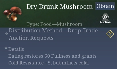 Dry Drunk Mushroom | Chimeraland Wiki | Fandom