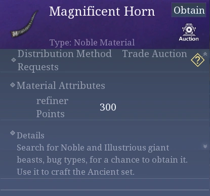 Magnificent Horn | Chimeraland Wiki | Fandom