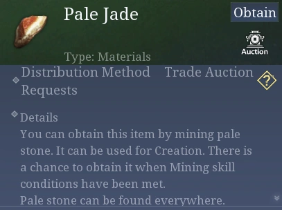 Pale Jade | Chimeraland Wiki | Fandom