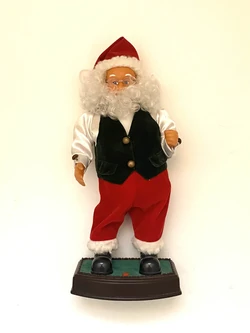 1980s dancing santa