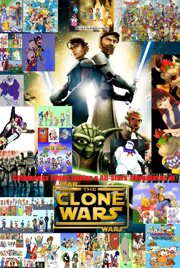 Chipmunks Tunes Babies & All-Stars' Adventures of Star Wars The Clone ...