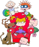 The Rugrats Gang | Chipmunks tunes babies & all-stars's adventures ...