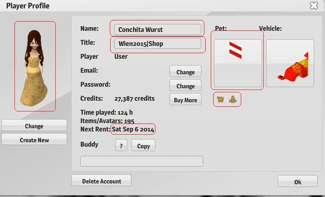 Player's profile | ChitChatCity Wiki | Fandom