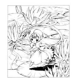 chobits coloring book