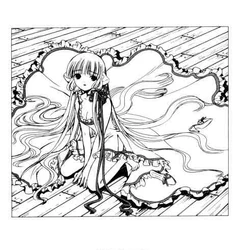 chobits coloring book
