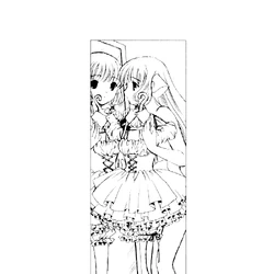 chobits coloring book