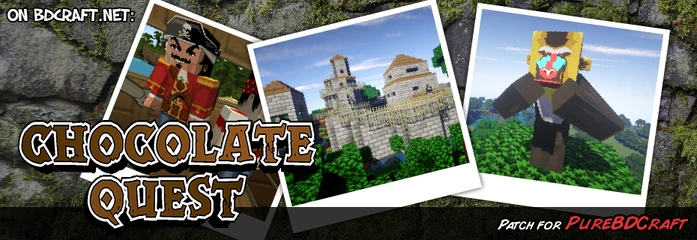 Chocolate Quest Resource Pack Patch for Sphax Pure BDcraft | The ...