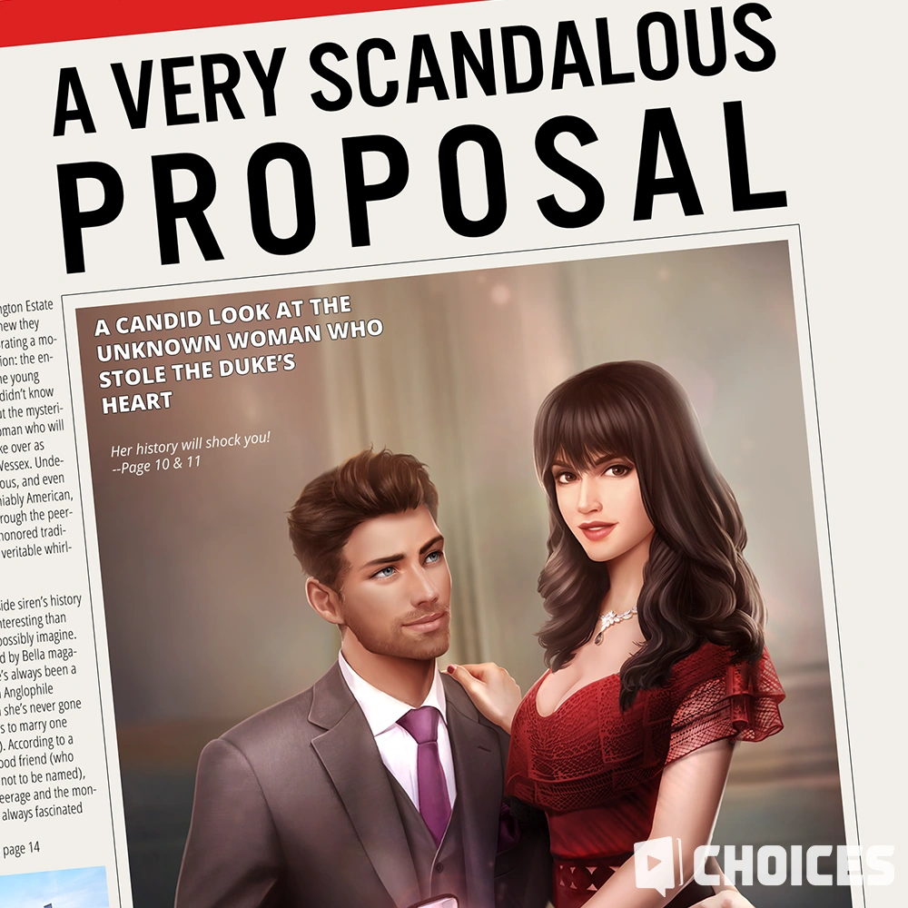 A Very Scandalous Proposal Choices | Choices: Stories You Play Wiki | Fandom