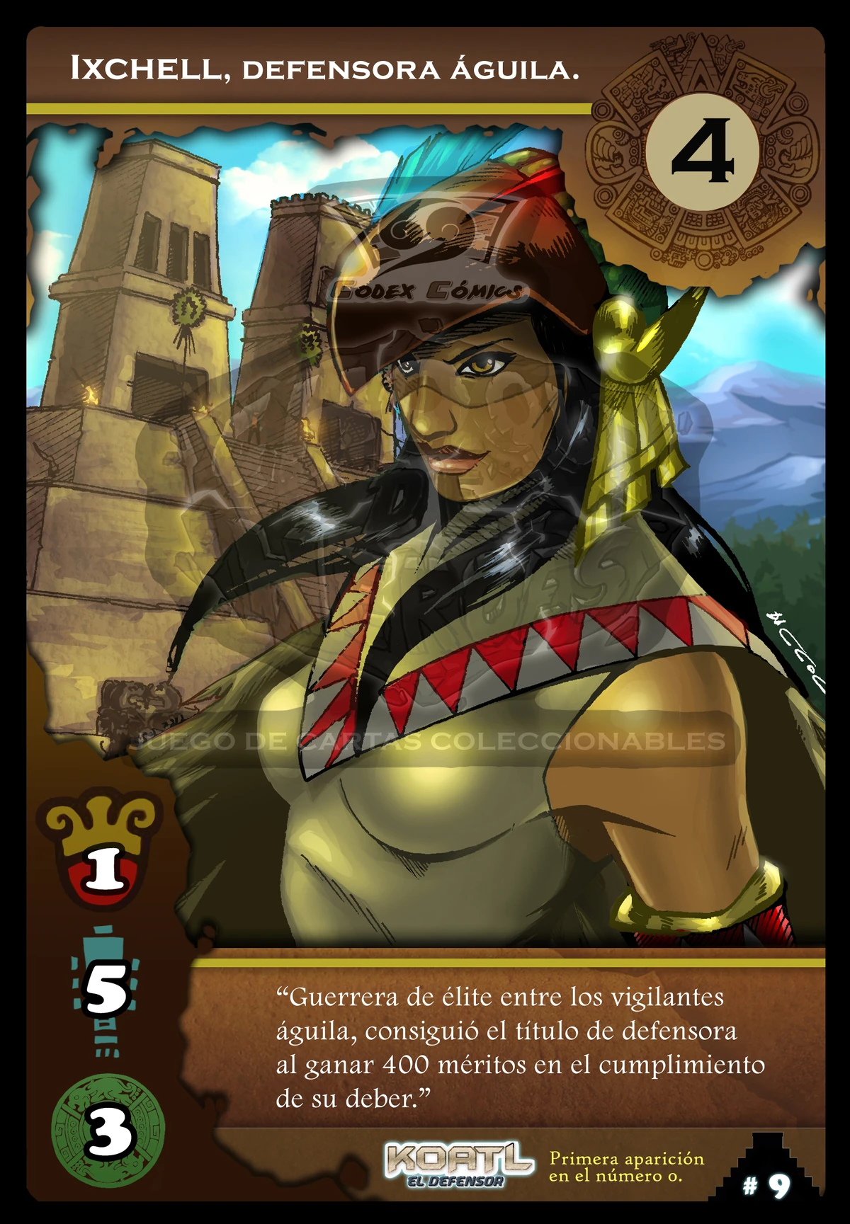 IXCHELL, DEFENSORA ÁGUILA | Choque De Heroes Wikia | Fandom